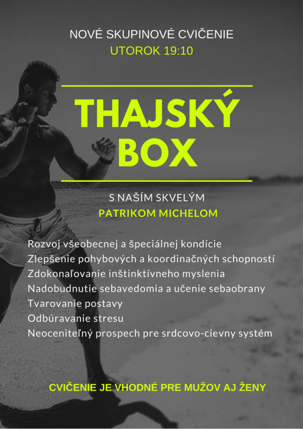 NOVINKA!!! THAJSKÝ BOX - RETRO Sport & Wellness